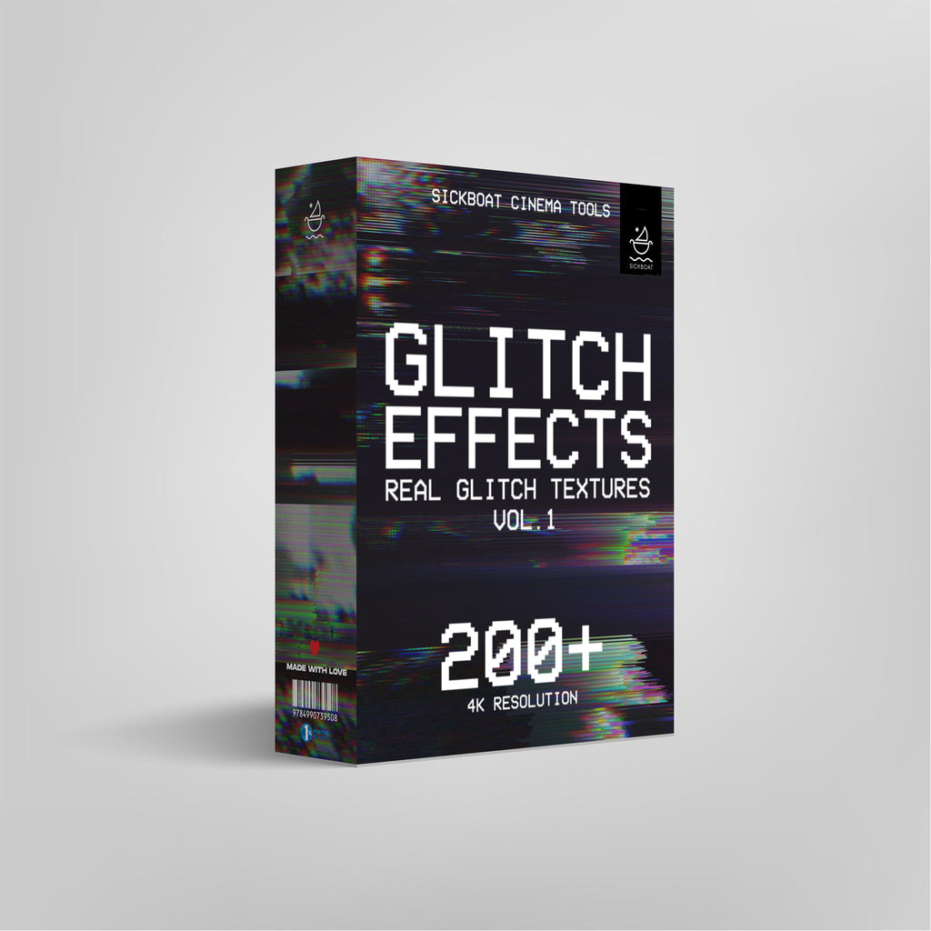 Glitch Effects: Real Glitch Texture Overlays (Vol. 1) | Sickboat