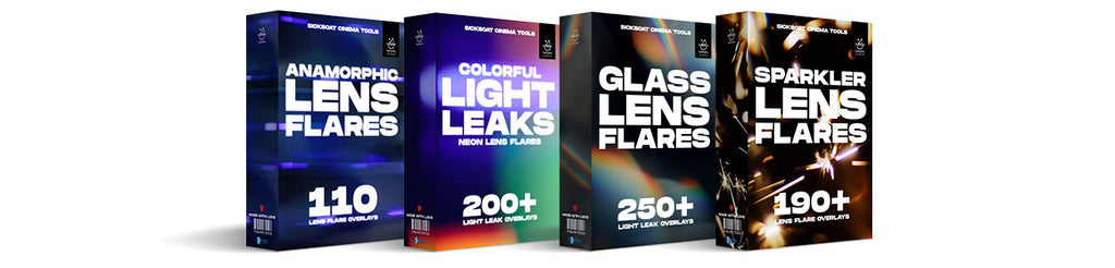 Glass Effects Bundle: Lens Flares and Light Leaks for Video + Photo