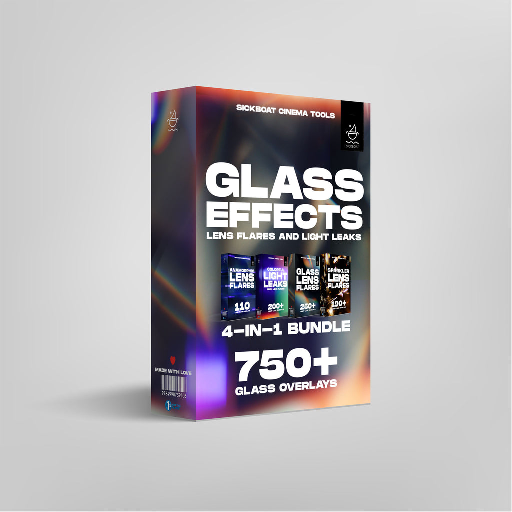 Glass Effects Bundle: Lens Flares and Light Leaks for Video + Photo