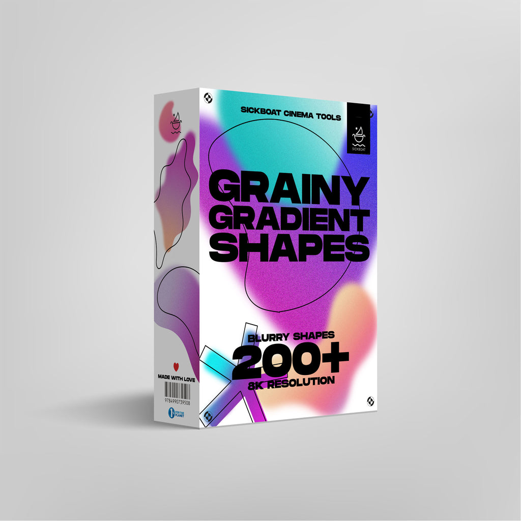 Grainy Gradient Shapes + Blurry Shapes | Sickboat
