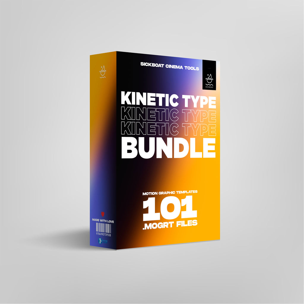 Kinetic Type Bundle: The Ultimate Kinetic Type Kit for Video