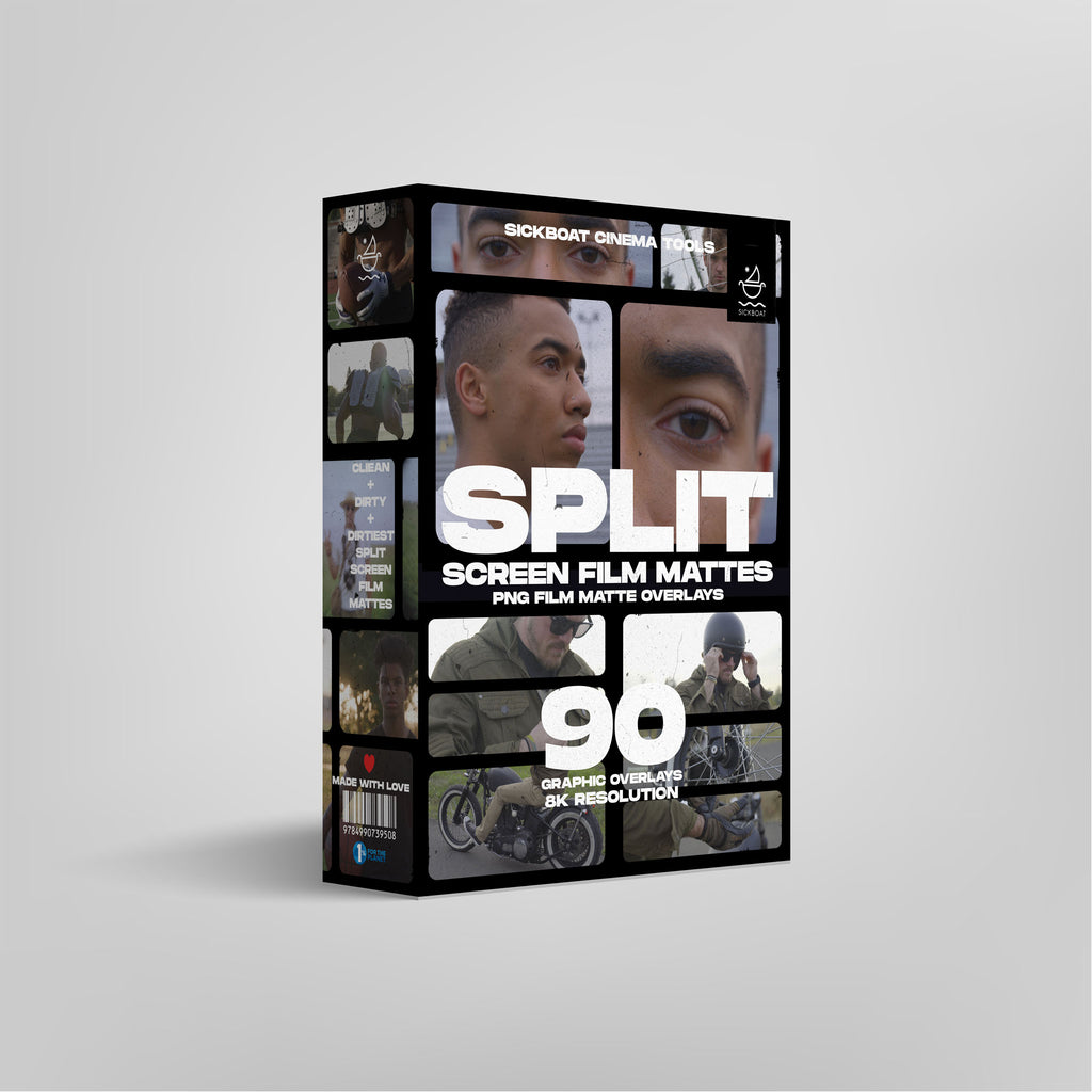 Split Screen Film Mattes (8K) | Sickboat