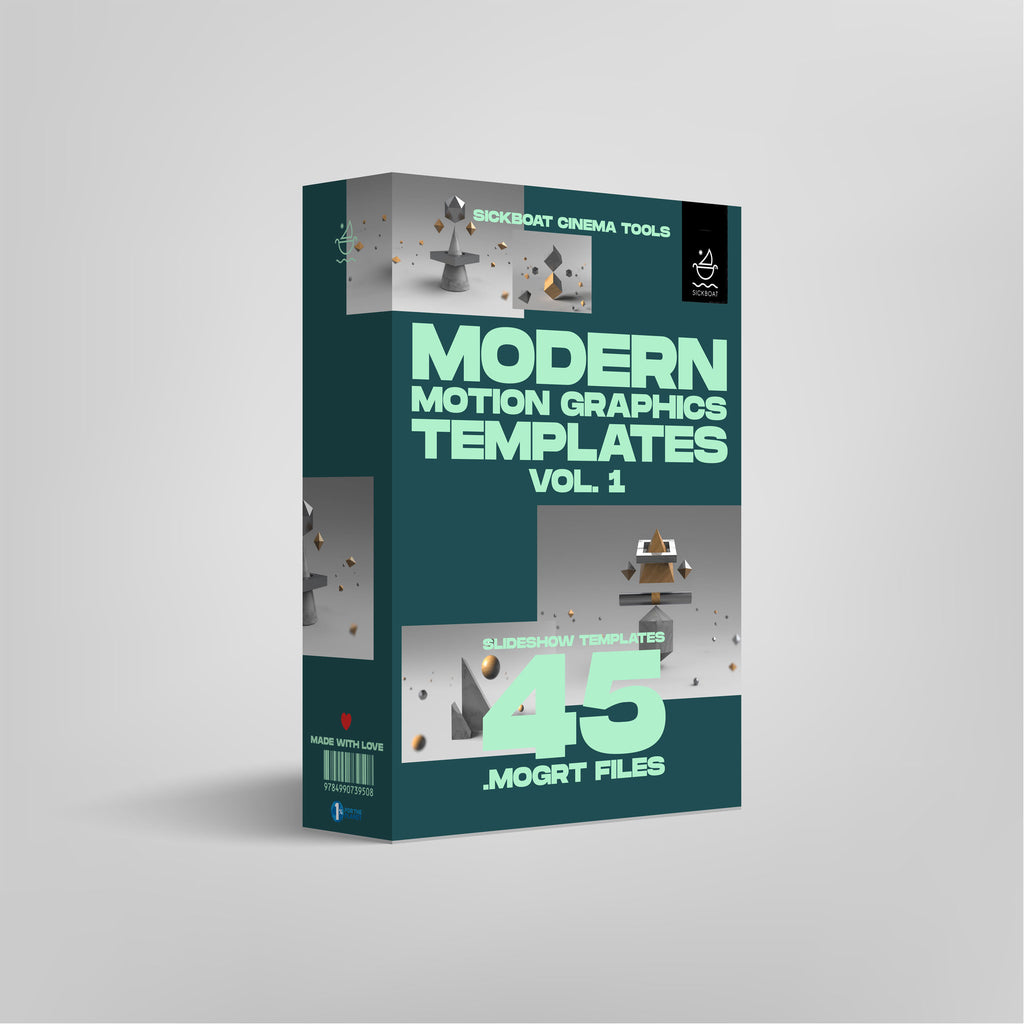 Modern Mographs Vol. 1: Motion Graphics Templates | Sickboat